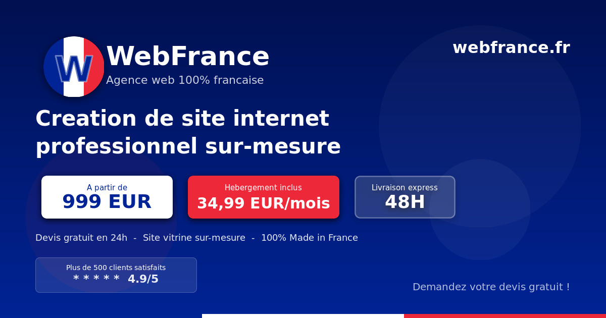Création Site Internet Livry-Gargan dès 999€ | Agence Web Livry-Gargan